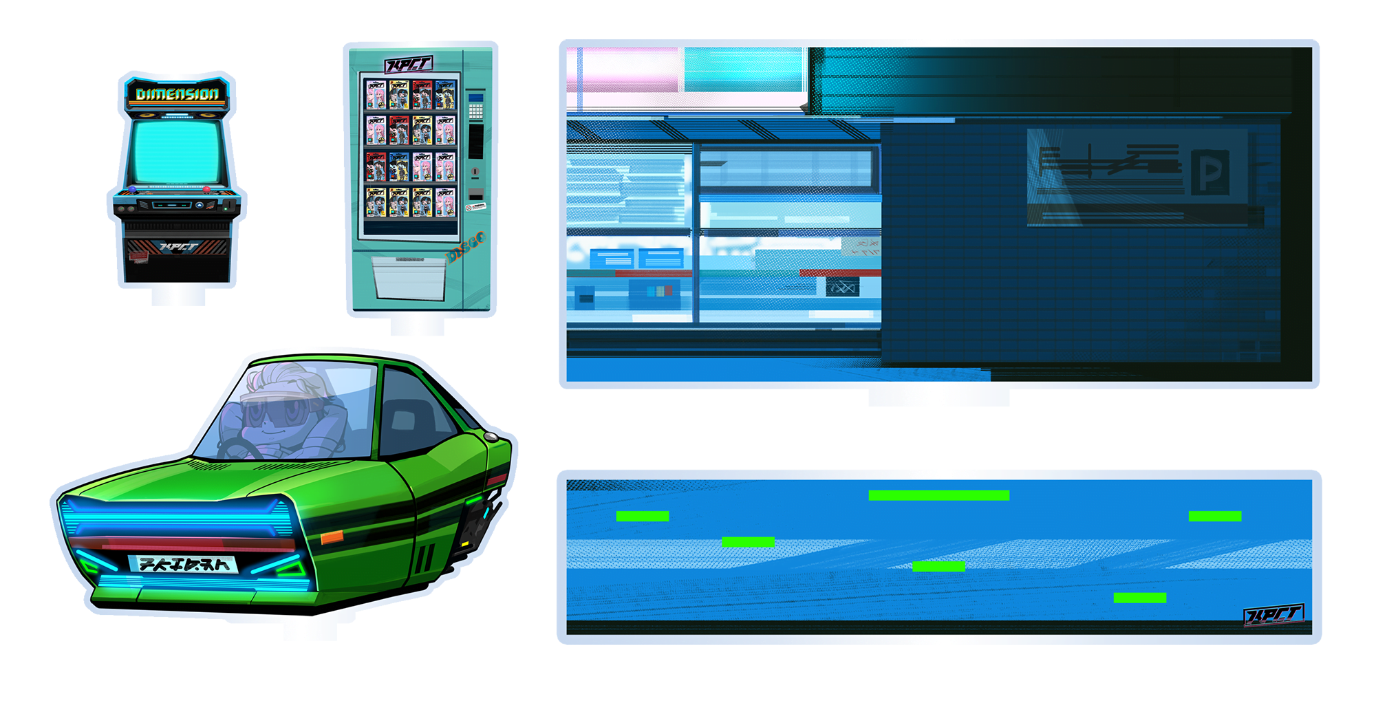 KPCT Acrylic Diorama 03 Background – HOD STORE